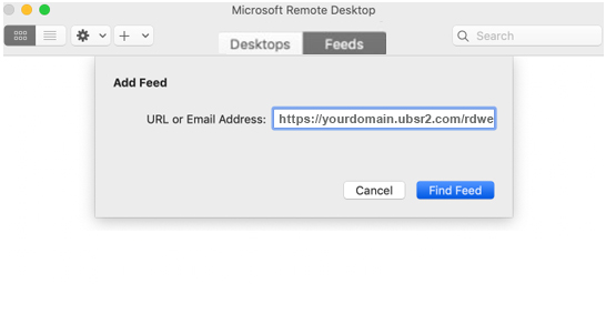 R2 Logging In (RDWEB)